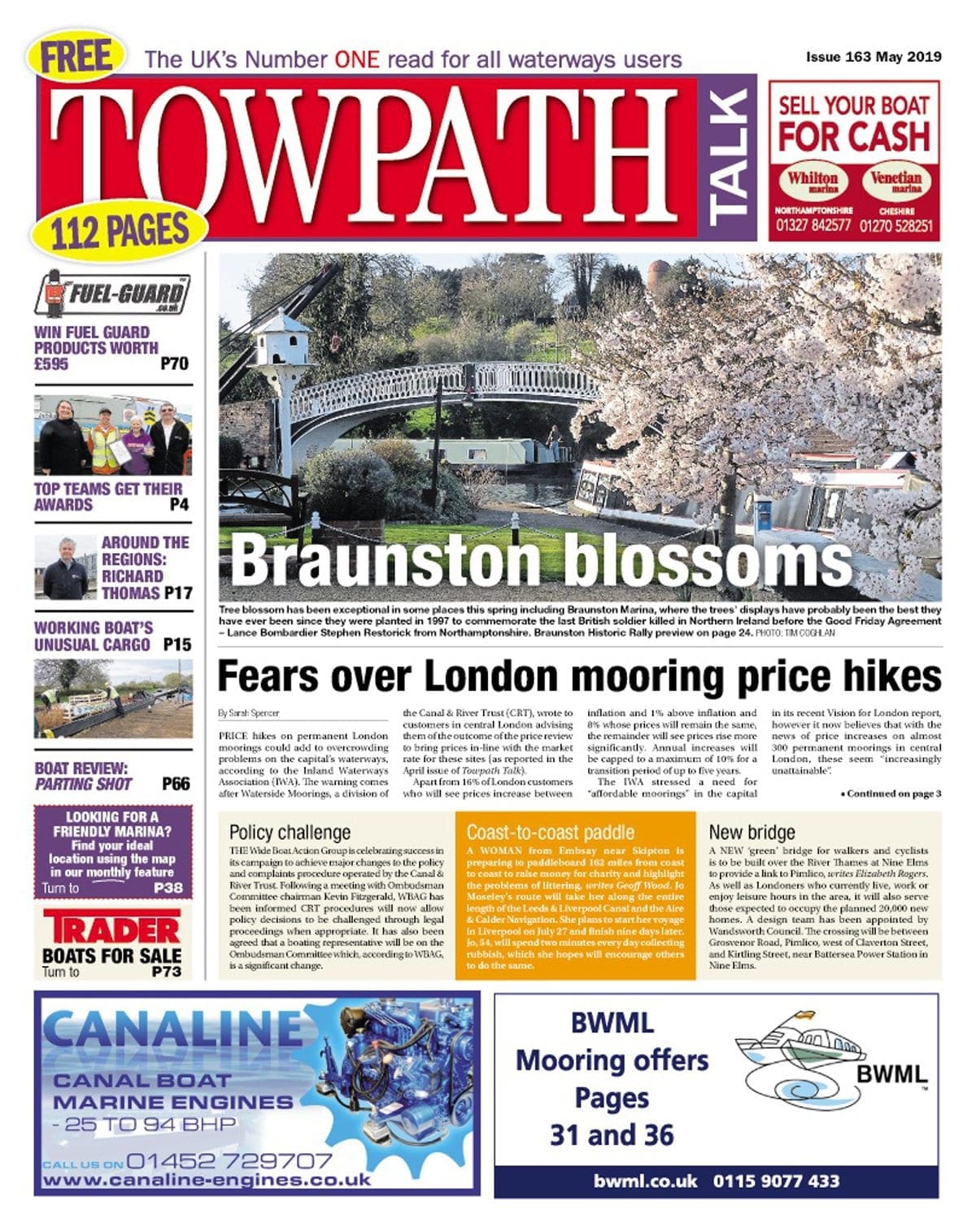May 2019 issue out now! | Towpath Talk
