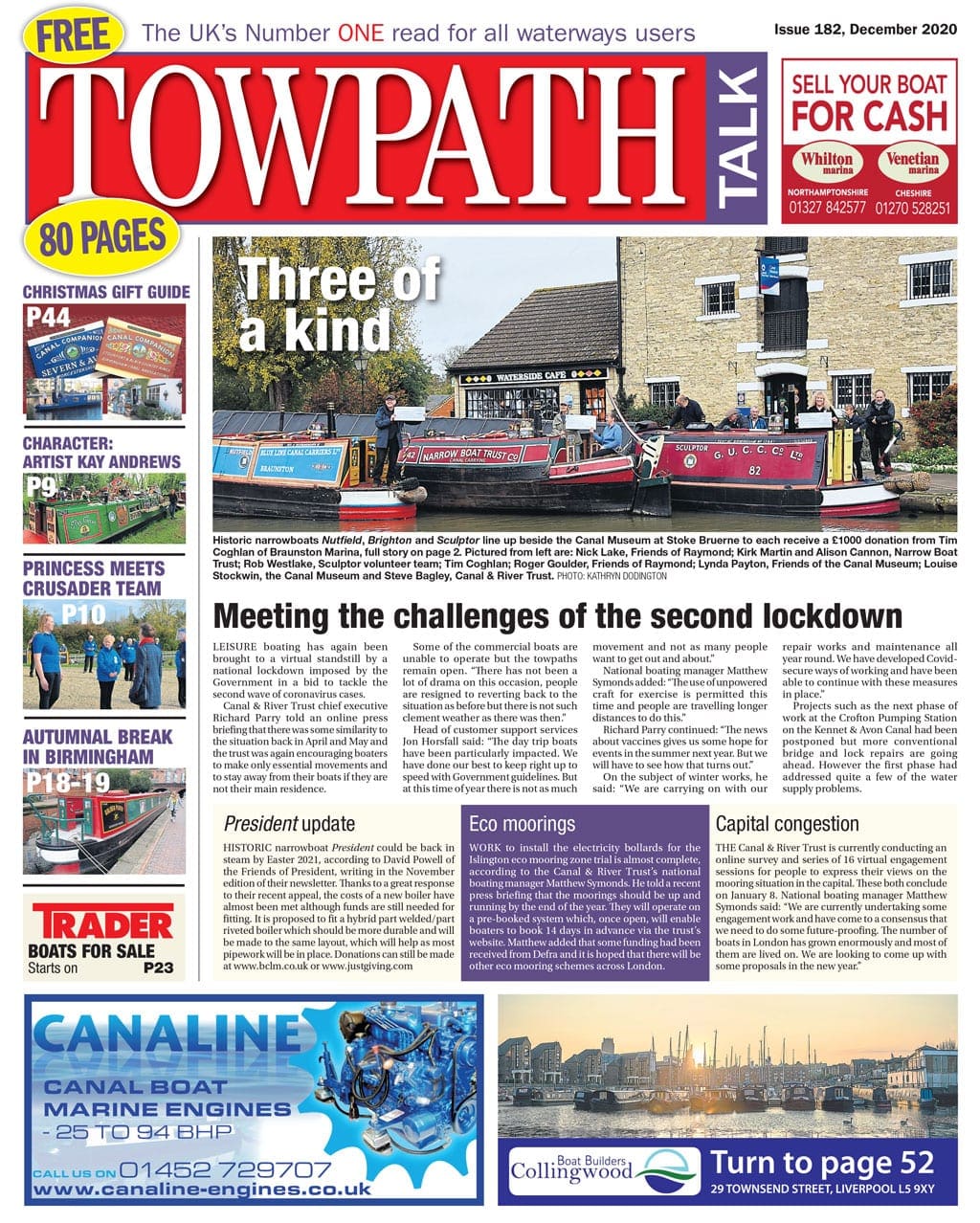 Inside the December issue of Towpath Talk | Towpath Talk