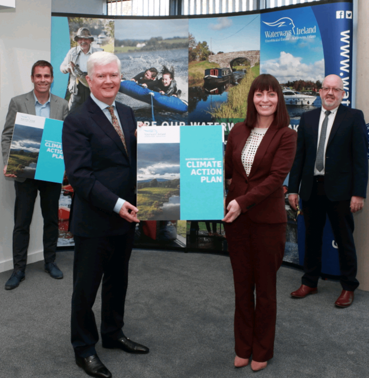 Minister for Infrastructure briefed on Waterways Ireland Climate Action ...