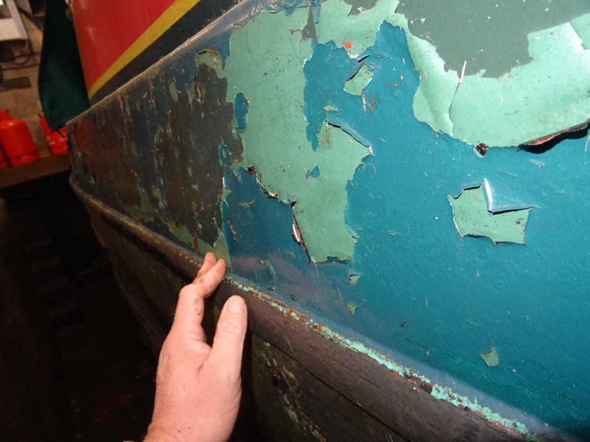 Time for a tidy up of tired paintwork | Towpath Talk