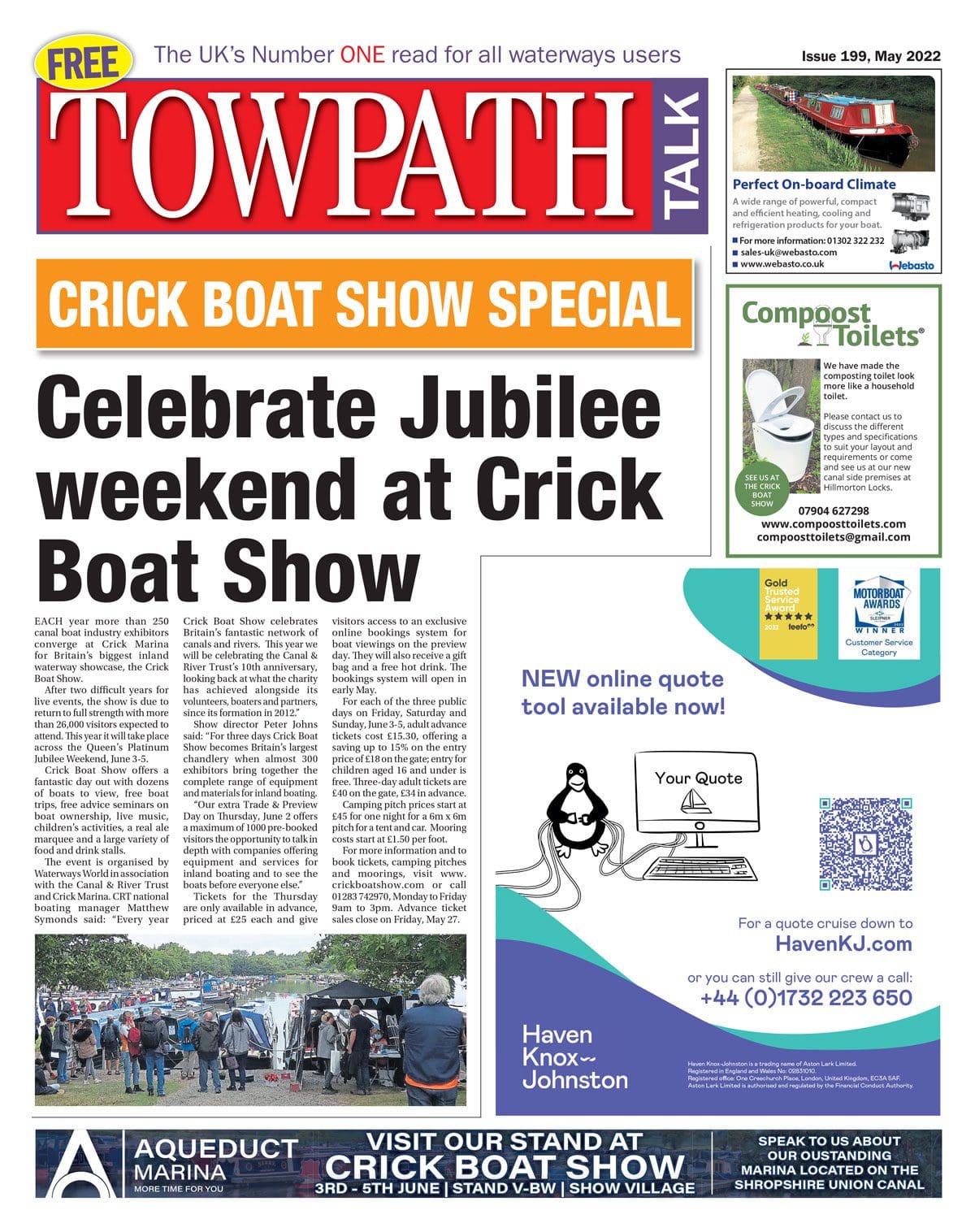 Inside the May issue of Towpath Talk | Towpath Talk