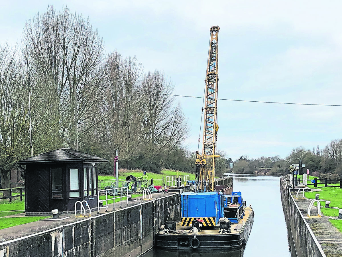 New lighting for middle Trent locks | Towpath Talk