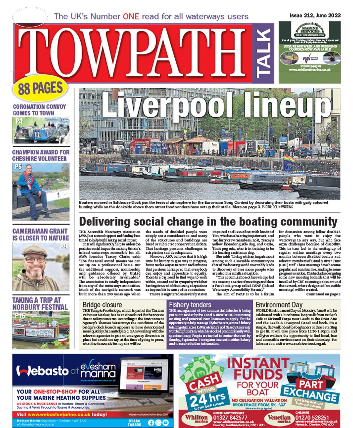 Inside the June 2023 issue | Towpath Talk