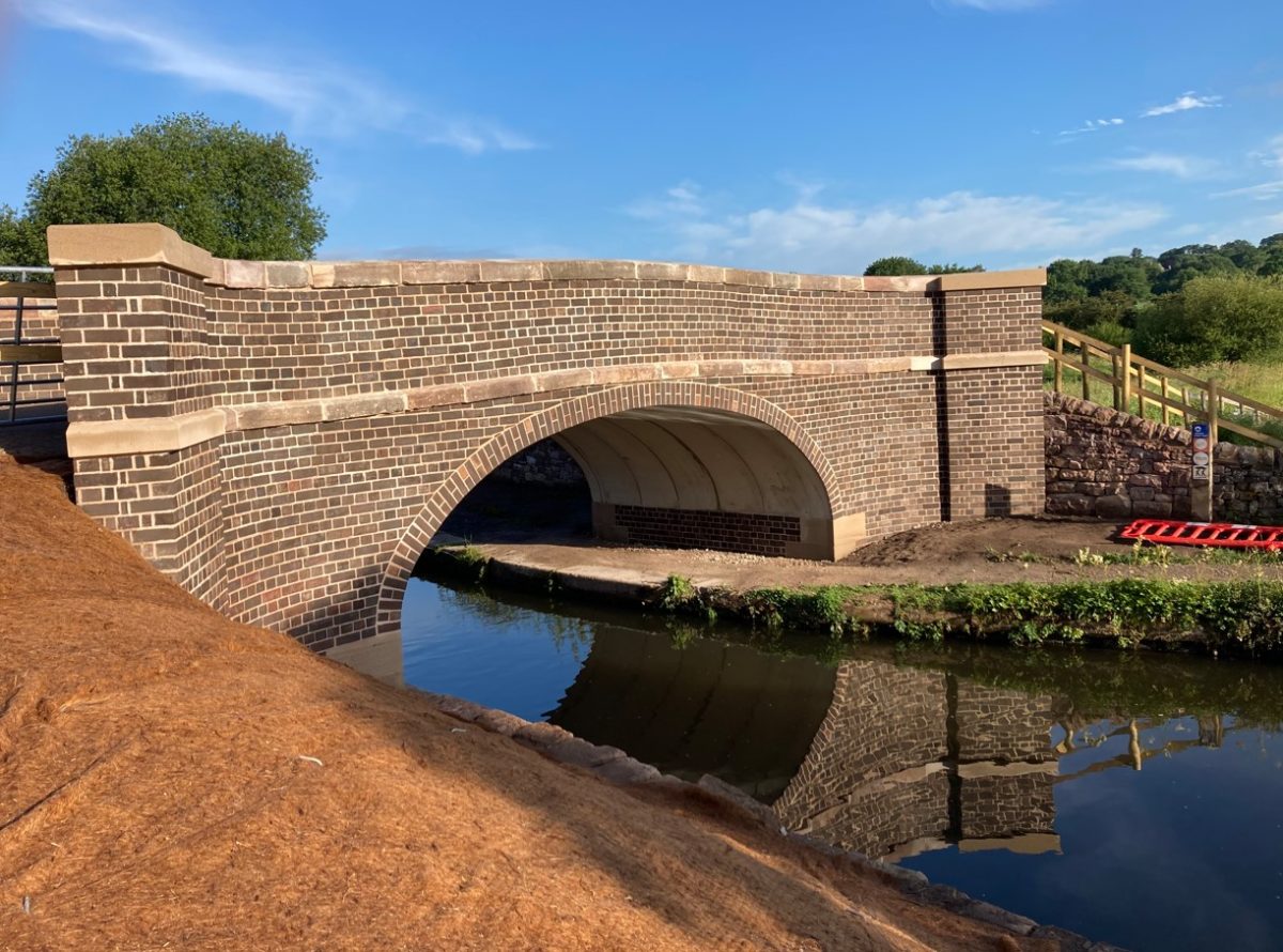 Hazlehurst Bridge restoration complete | Towpath Talk