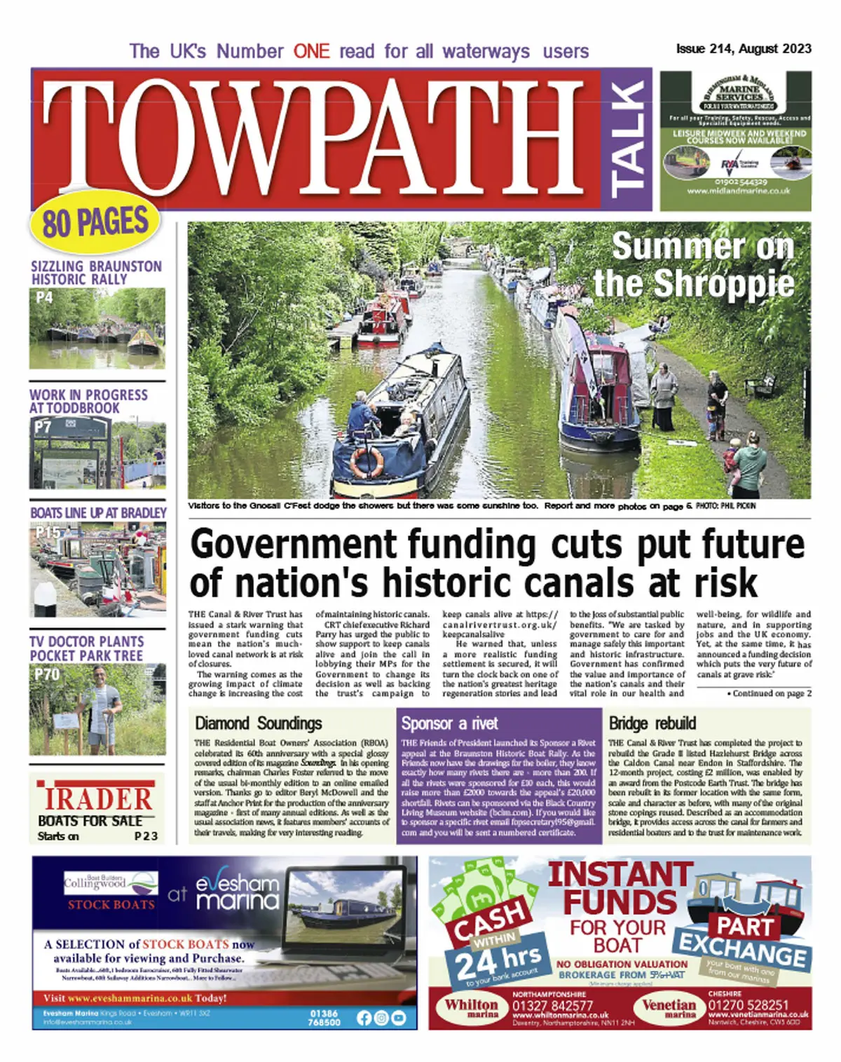August 2023 | Towpath Talk