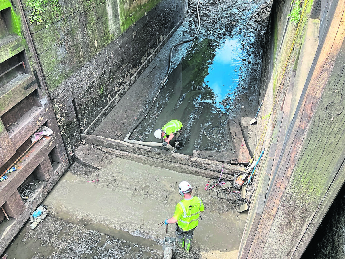 WIGAN FLIGHT: Complex repairs | Towpath Talk