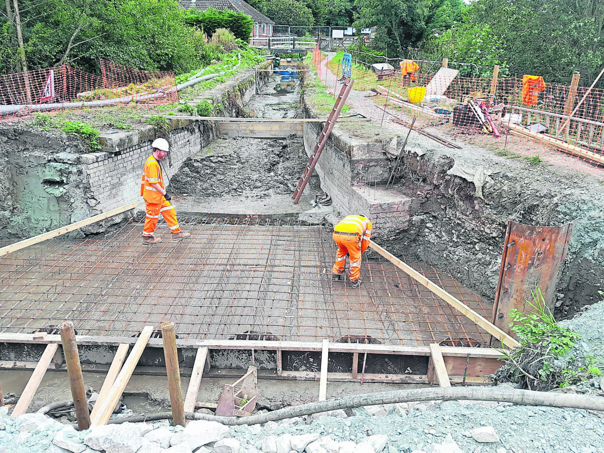 AQUEDUCT WORK: Boosts Canal Restoration | Towpath Talk