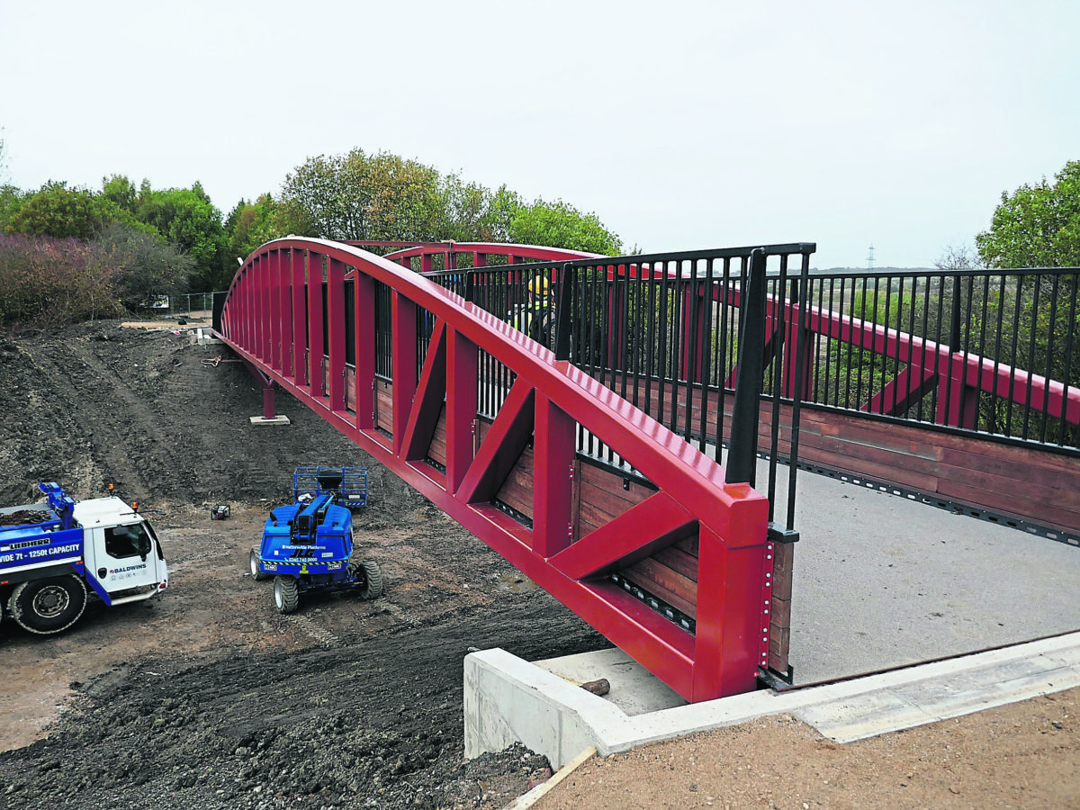 NEW BRIDGE: Relinks canal trail after 30-year wait | Towpath Talk